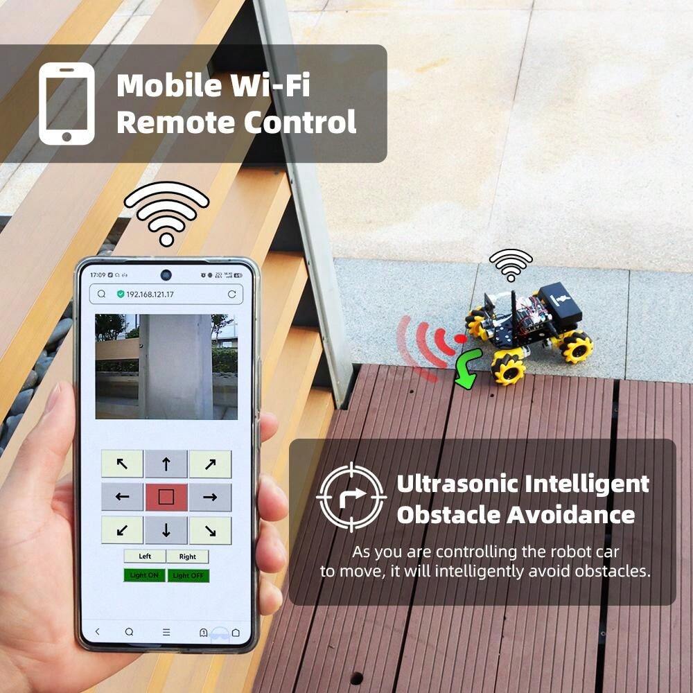 TSCINBUNY TSCINBUNY Kit robot per progetto Arduino, kit di avvio ... TSCINBUNY TSCINBUNY Kit robot per progetto Arduino, kit di avvio ...