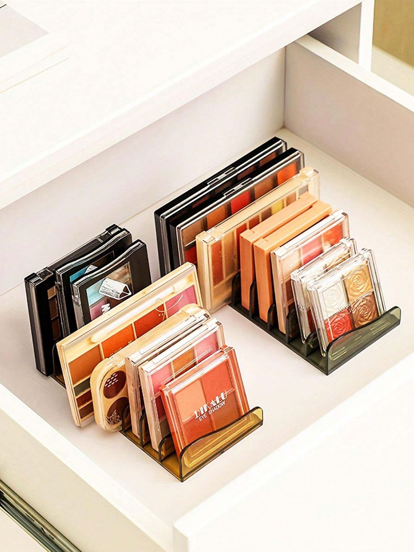 1pc Eyeshadow Palette Storage Box, Sun Pattern Makeup Organizer, Powder ...