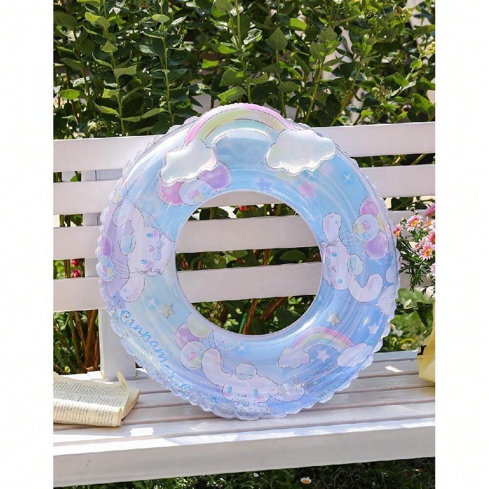 1/4pcs/Set Y2k Melody Pom Pom Purin Inflatable Swim Ring - Fun Cartoon ...