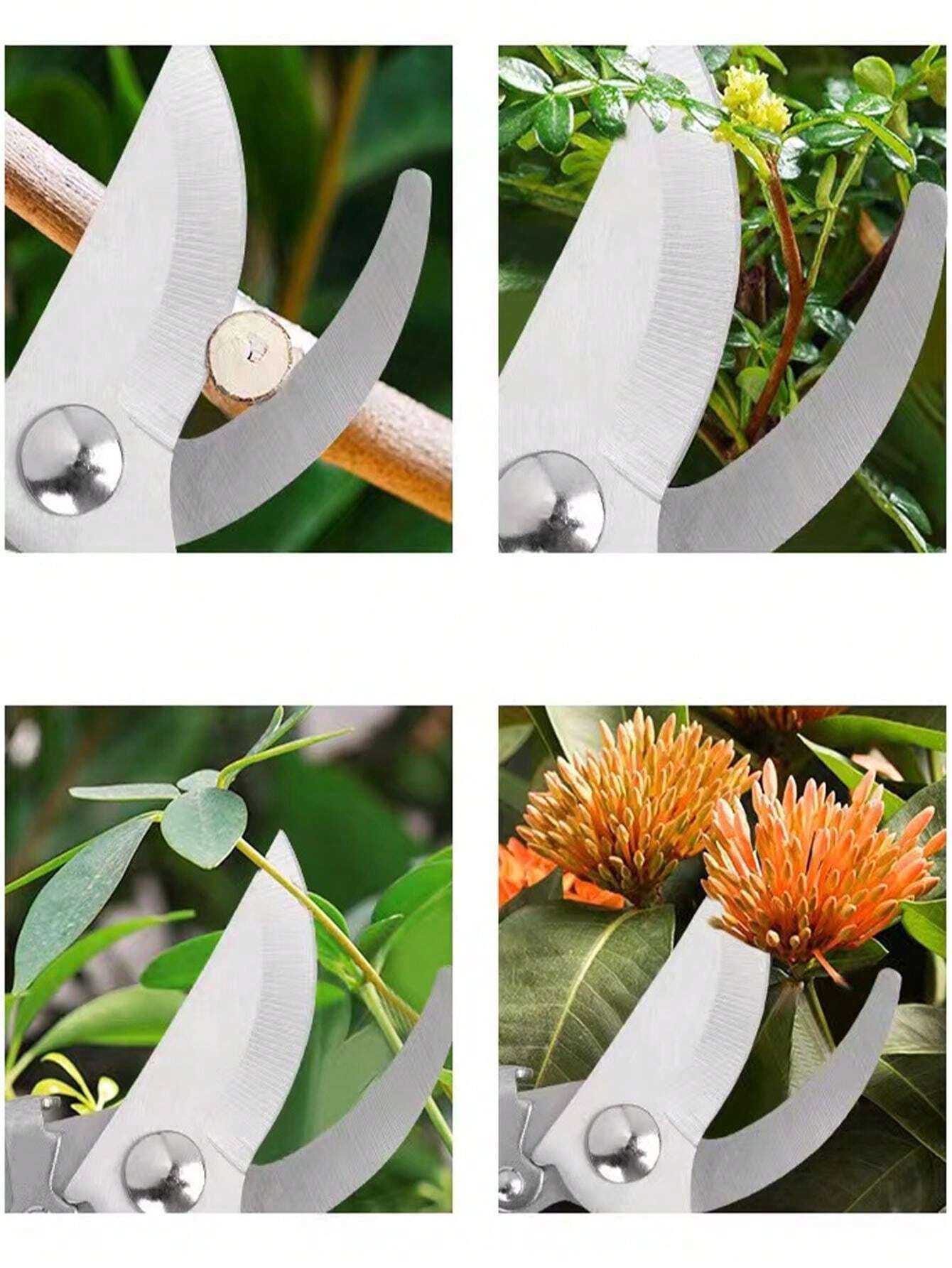 1/2pcs Premium Garden Scissors, Pruning Scissors Gardening Tools ...