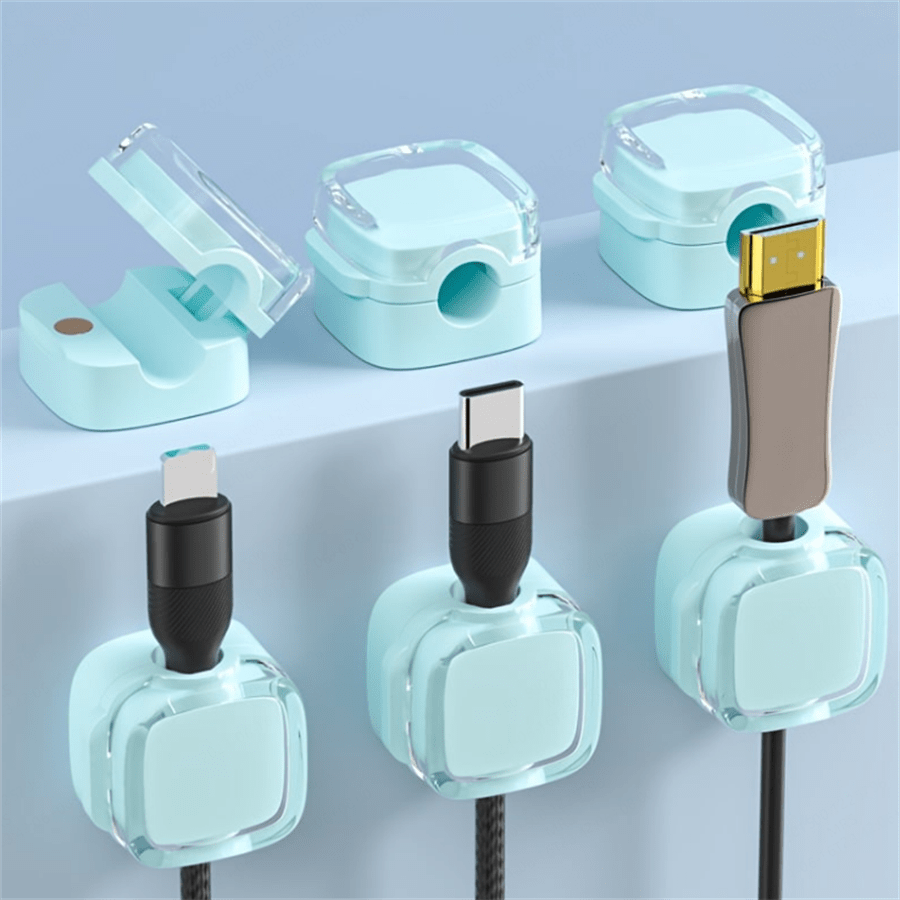6pcs Cable Organizer, Suitable For Sorting And Collecting Data Cables ...