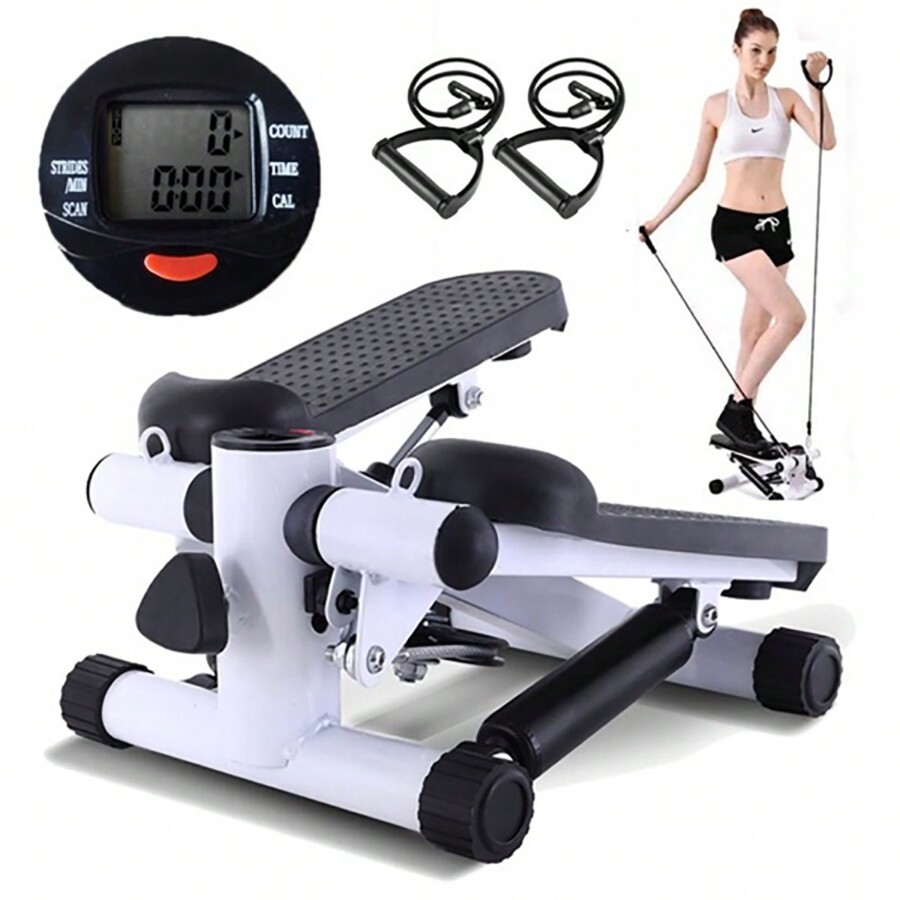 Steppers For Exercise, Stair Stepper With Resistance Bands, Mini ...