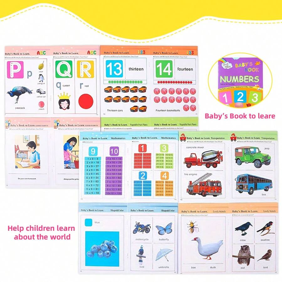 A Box Of 8 Children's Encyclopedia Learning Books, Including 8 ...