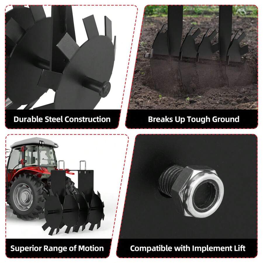 Disc Harrow Implements ATV Food Plot Equipment Impact Implements ATV ...