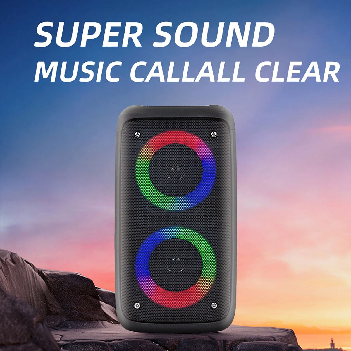 Kinglucky Kinglucky KTS-1265 Wireless Speaker With Subwoofer, Large ...