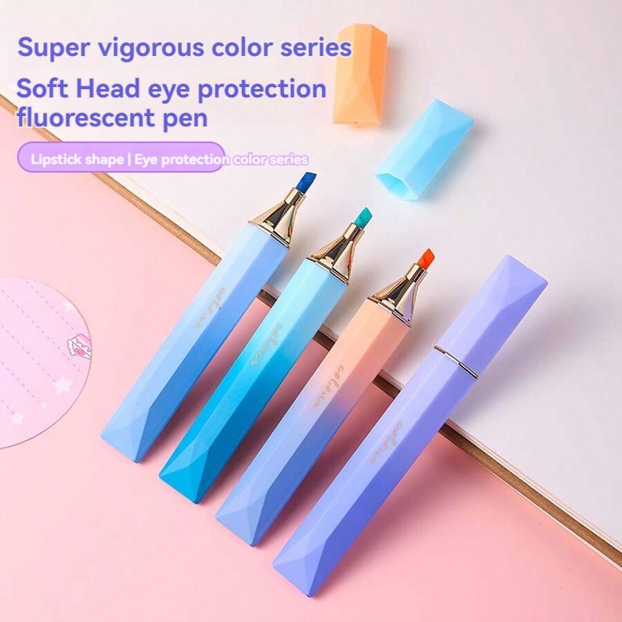Stylo fluorescent à haute apparence qui change progressivement de ...
