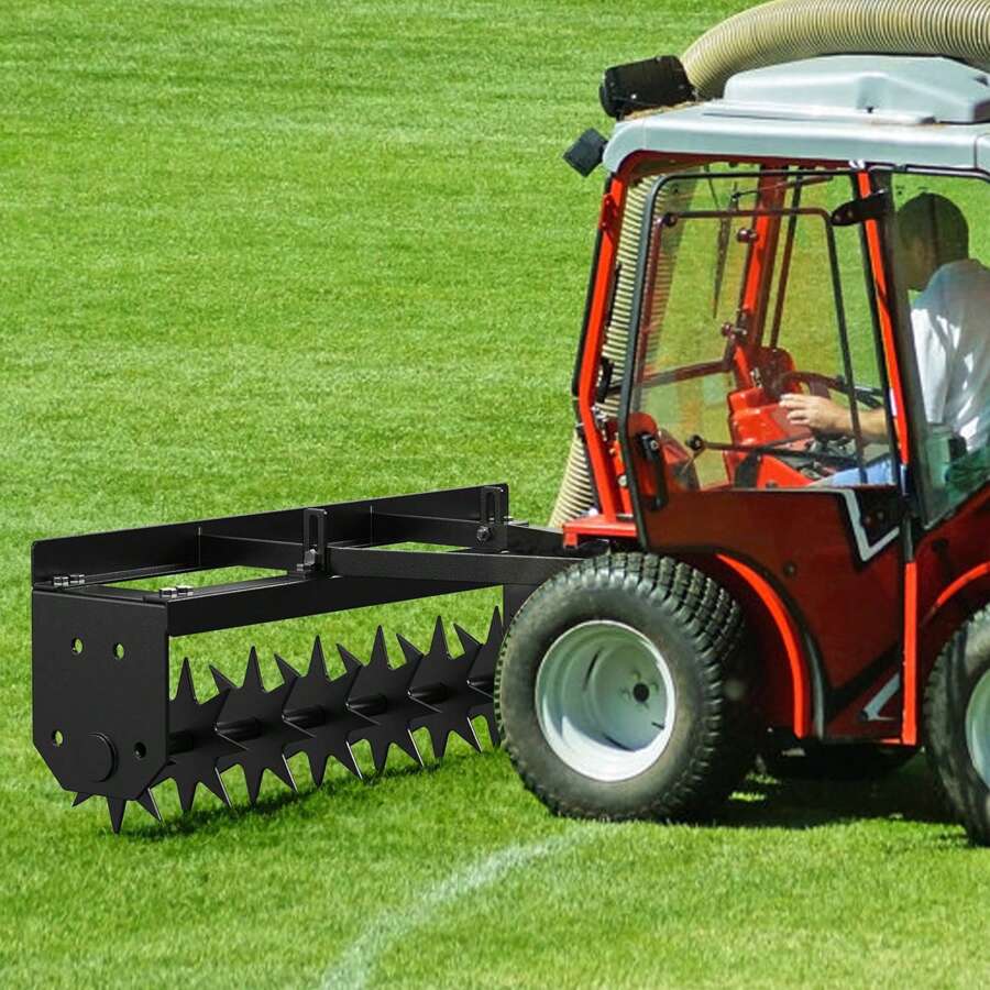 Tow Behind Spike Aerator, 32 Inch Tow Behind Aerators With Durable ...