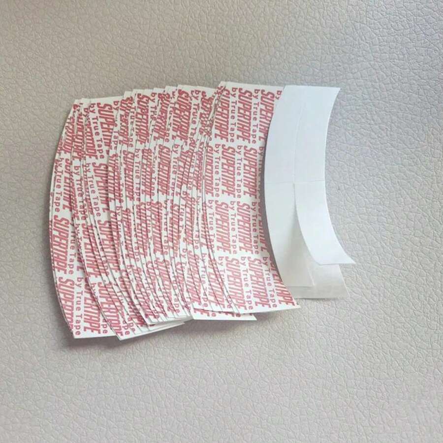 Red 36 Pieces Lace Front Tape Wig Lace Front Wig Tape Adhesive Tape ...