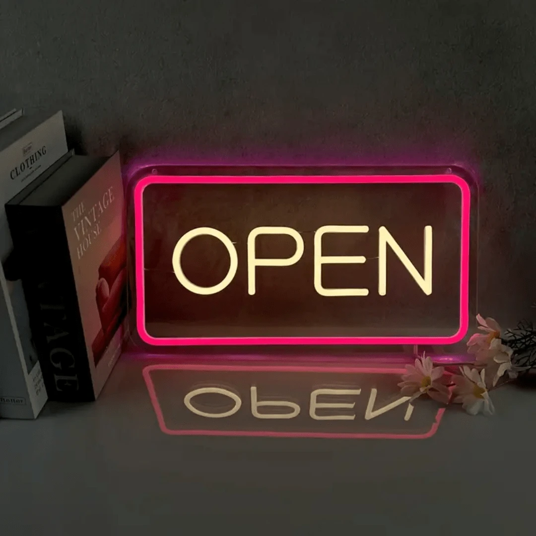 Open Bar Neon Bar, USB Open Neon Light Bar Neon Bar Sign And Decorative ...