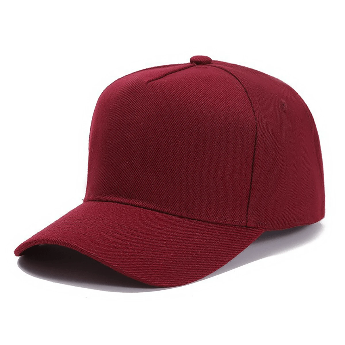 Solid Color Light Plate Baseball Cap With 5 Different Colors Of ...