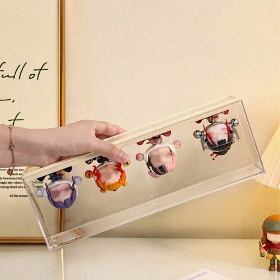 Blind Box Display Cabinet Bubble Matte Collection Dust-Proof Acrylic ...