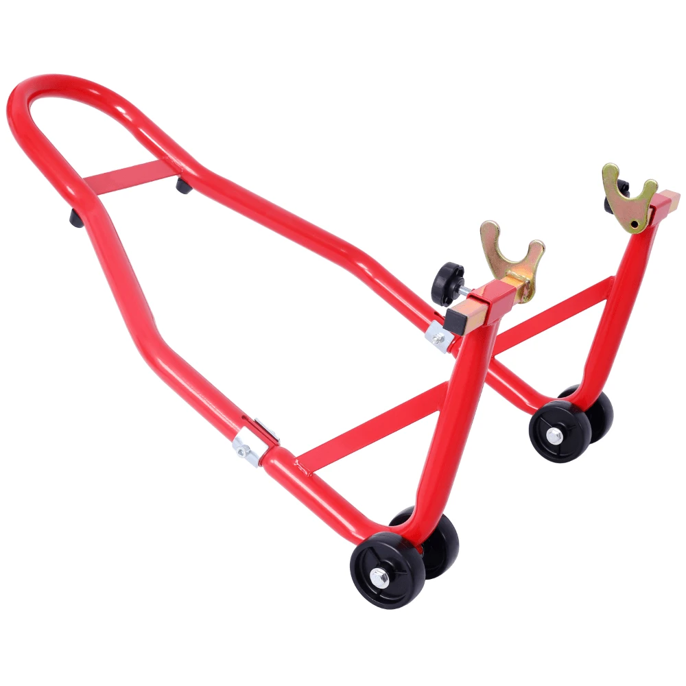 Motorcycle Lift Stand SPECSTAR Heavy Duty Motorcycle Front Rear Wheels ...