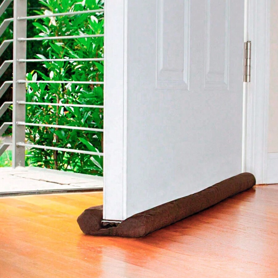 Kit 2 Residential Door Seal Protectors Double Roller Snake Anti-Insect ...