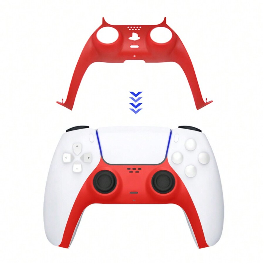 TOPWOLF 5 In 1 Set Gamepad Cover For PS5 Front Middle Controller ...