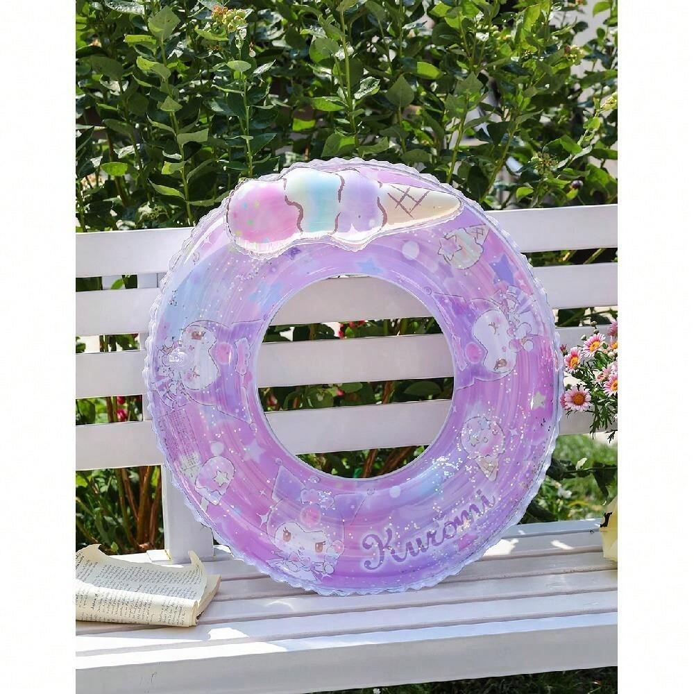 1/4pcs/Set Y2k Melody Pom Pom Purin Inflatable Swim Ring - Fun Cartoon ...