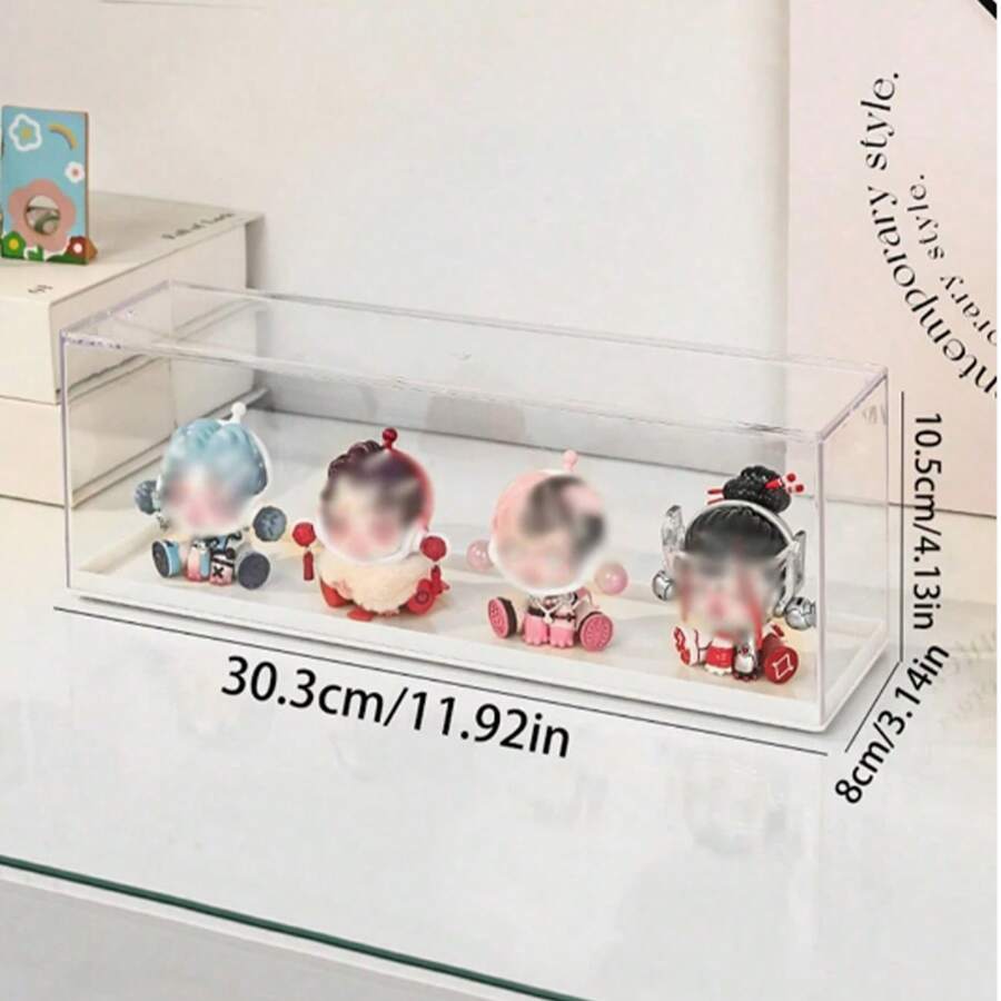 Blind Box Display Cabinet Bubble Matte Collection Dust-Proof Acrylic ...