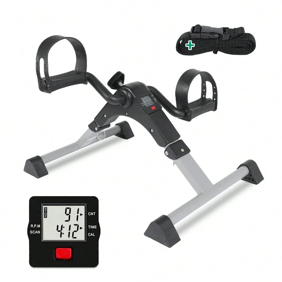 VIVIJASON Pedal Exerciser - Folding Portable Exercise Peddler - Under ...