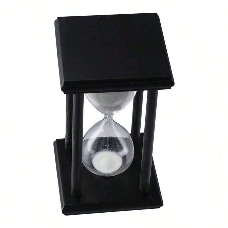 30 Minutes Hourglass Sand Timer,Vintage Sand Timer,Black Wooden ...