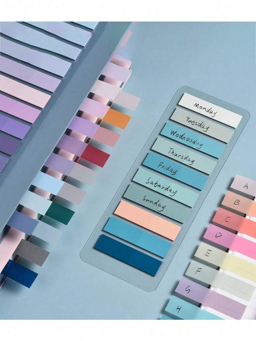 3 Packs (Random Colors) Of 600 Pcs Morandi Color Series Labels, Semi ...