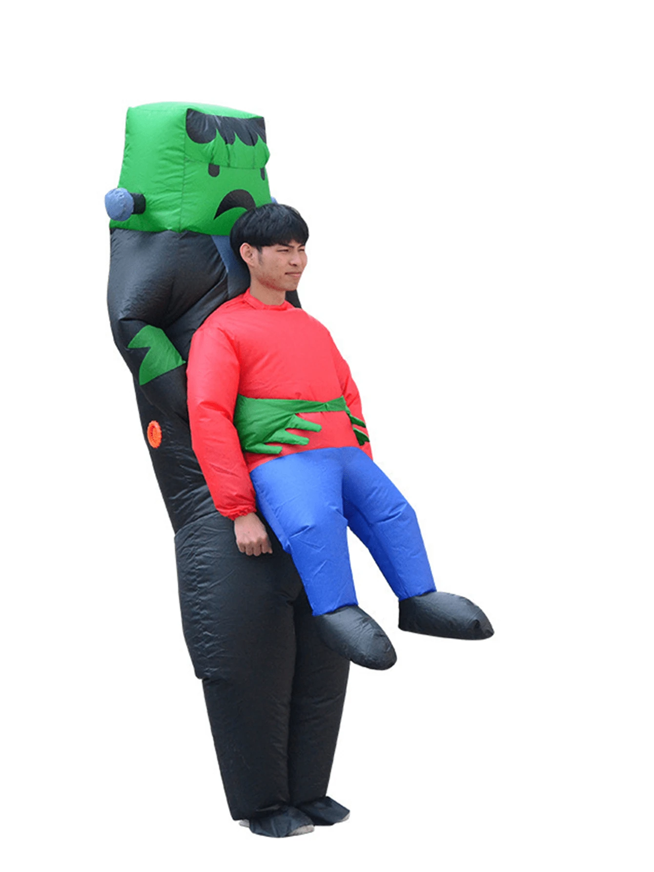 1 Set completo de disfraz inflable con forma de Alien (con motor y ...