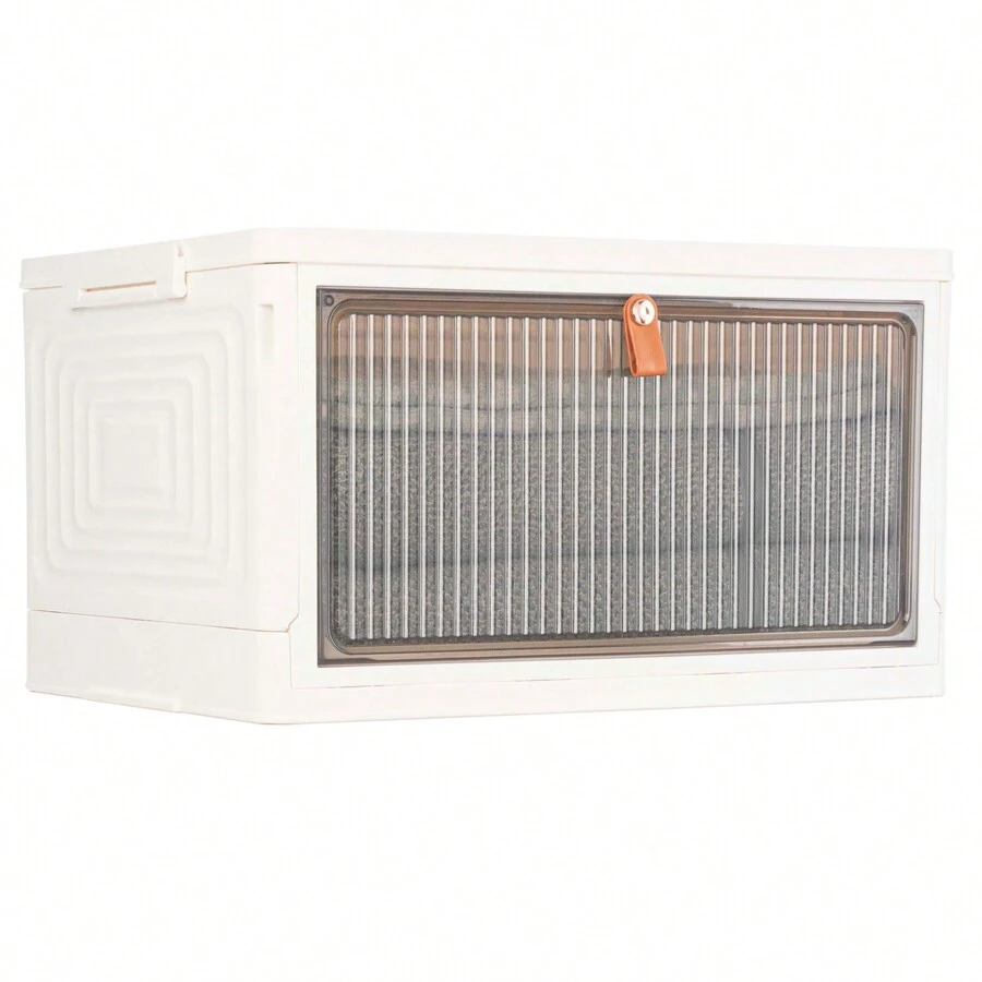 Home-Complete Collapsible Storage Container And Cabinet Box Organizer W ...