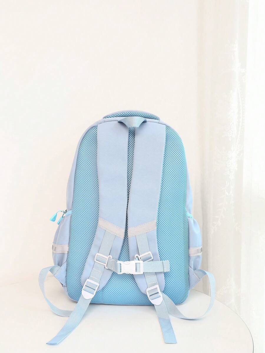 Women's Functional Solid-Colored Backpack With Large Capacity | SHEIN EUR