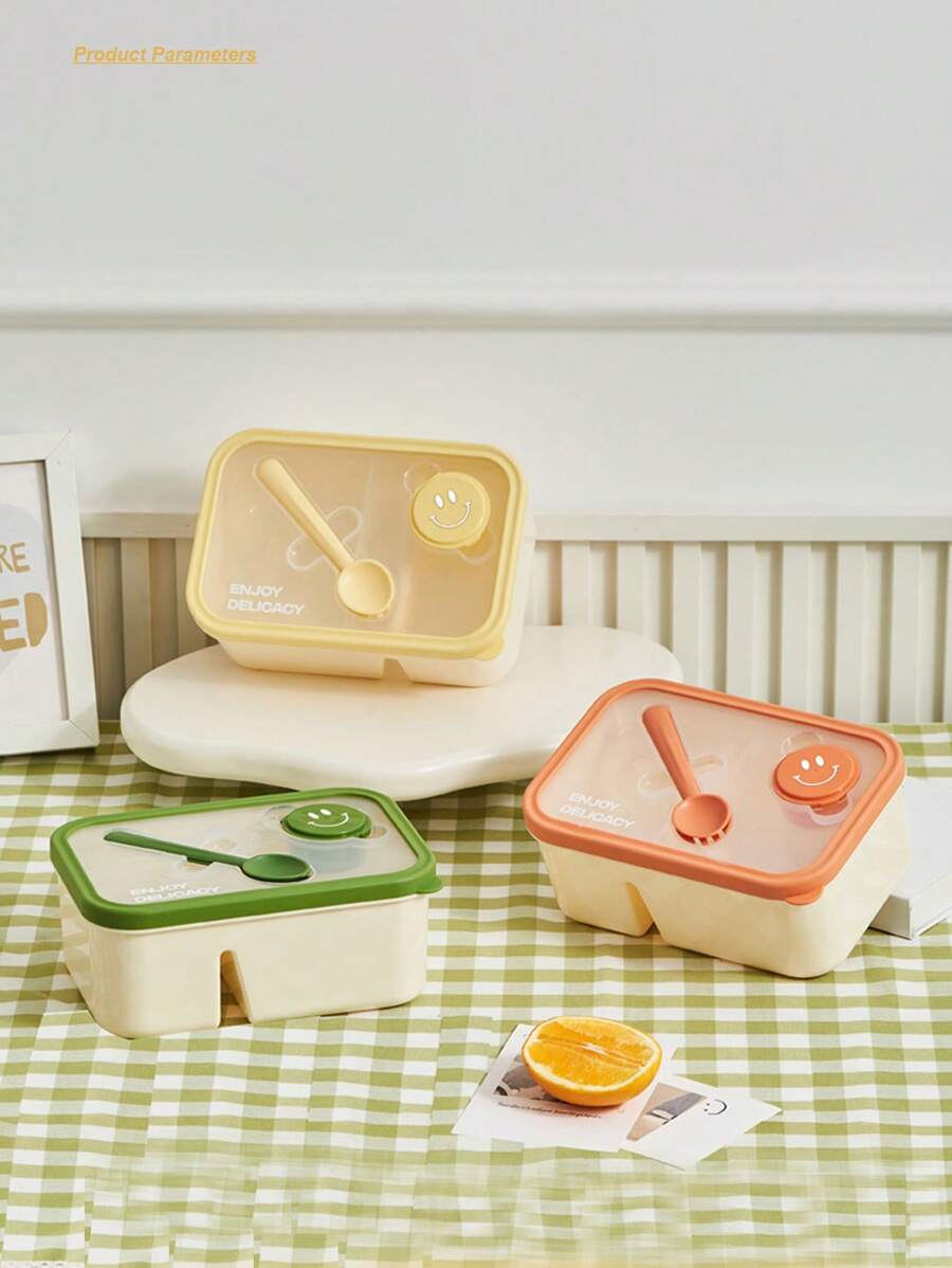 1pc Portable Lunch Box, Salad Bento Box, Sealed Portable Lunch And ...