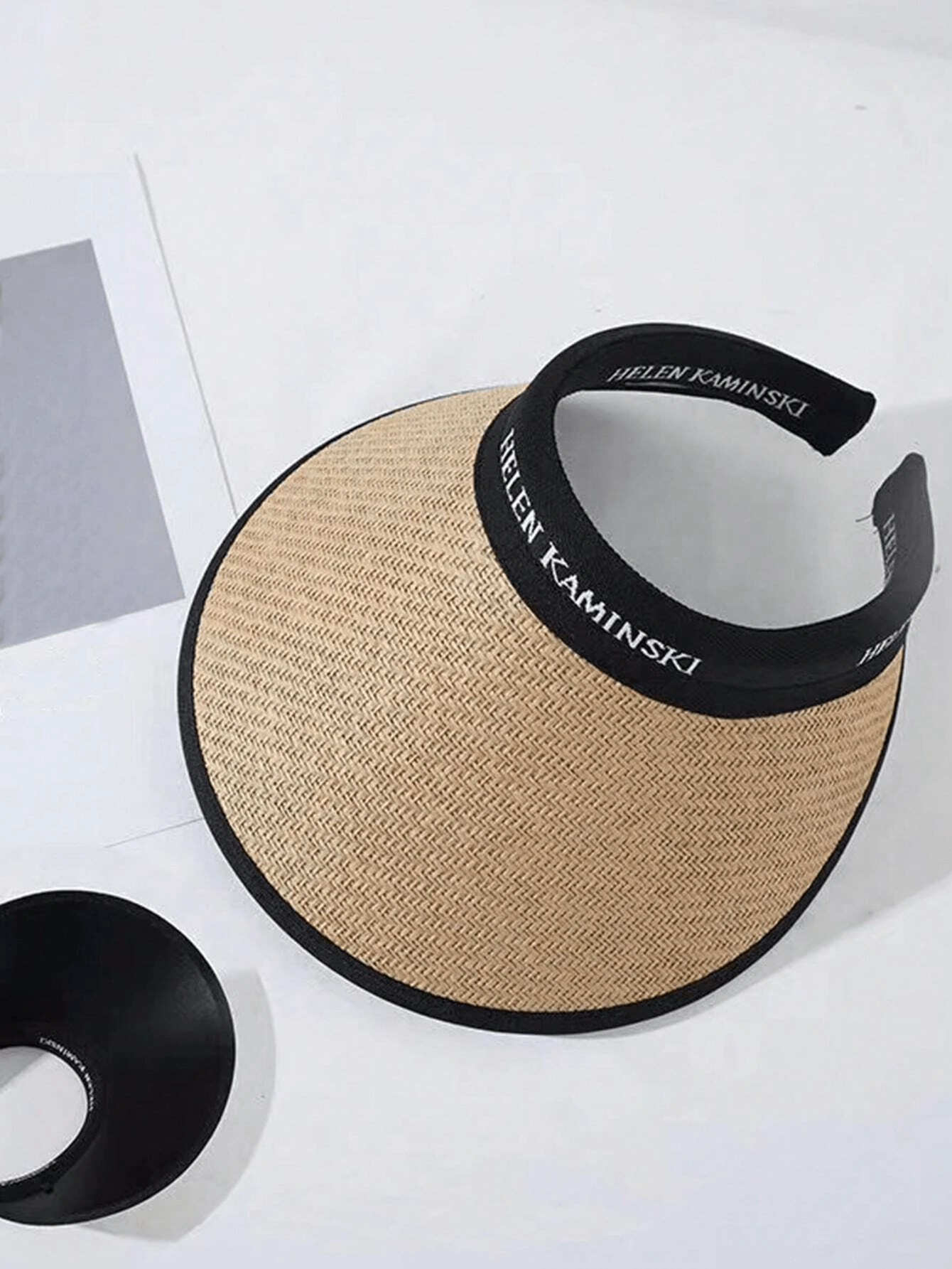 Empty Hat Women Summer Beach Sun Protection Headband Sun Hat Straw Hat ...
