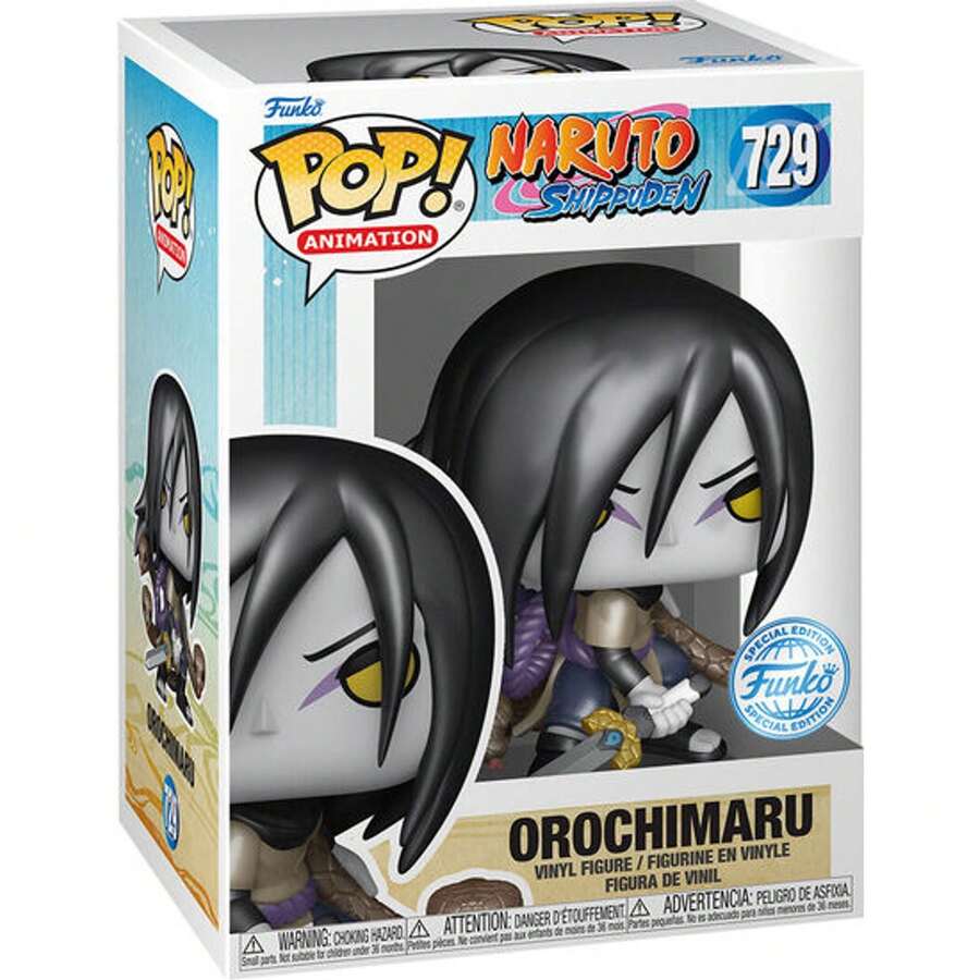 Funko | CONJUNTO DE FIGURAS POP E TEE NARUTO SHIPPUDEN OROCHIMARU ...