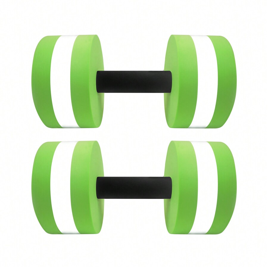 Swimming Exercise Equipment Water Dumbbells: Water Foam Barbells Of 2 ...