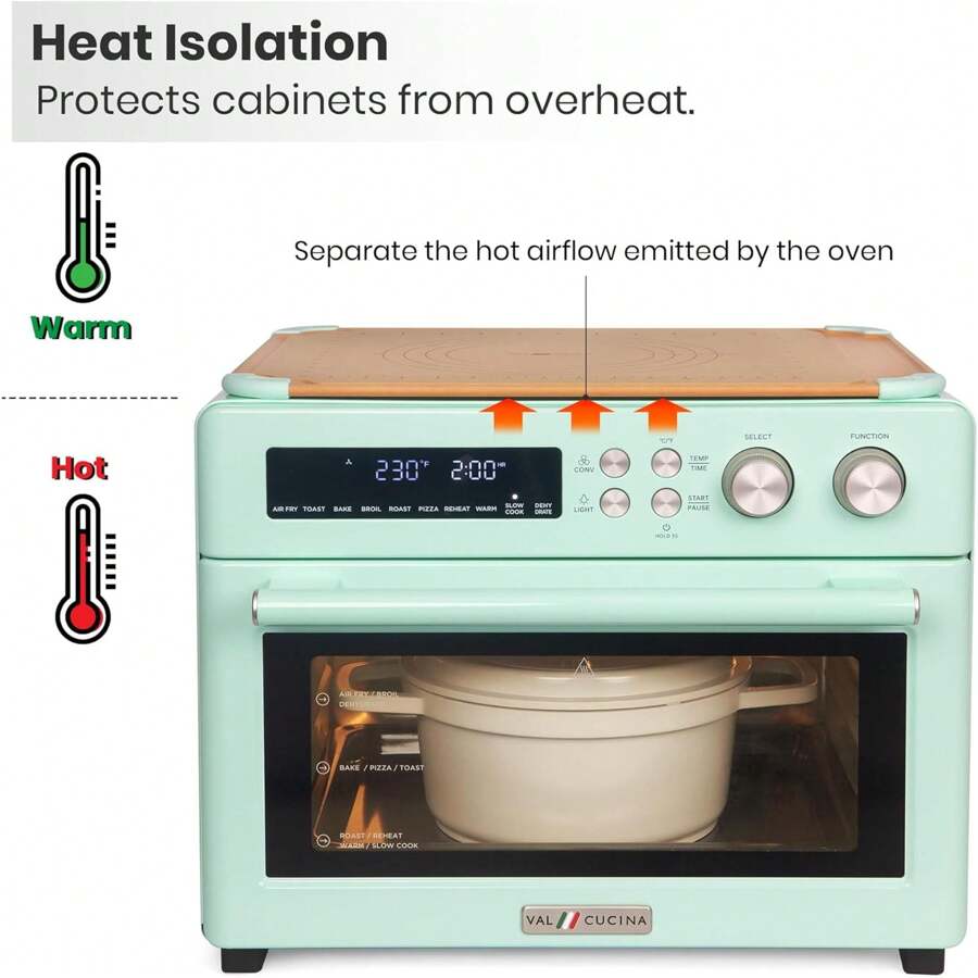 VAL CUCINA VAL BOARD Cutting Board For Air FryerToaster Oven ...