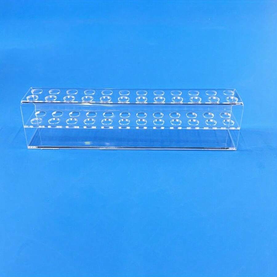 Acrylic Transparent Pen Holder Desk Organizer Pencils Pens Stationery ...