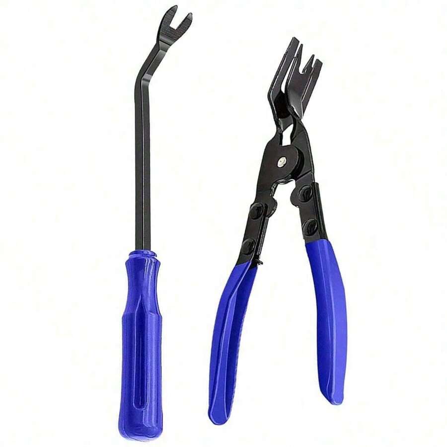 2 Pcs Car Panel Clip Removal Pliers Tools, Auto Fastener Trim Removal ...
