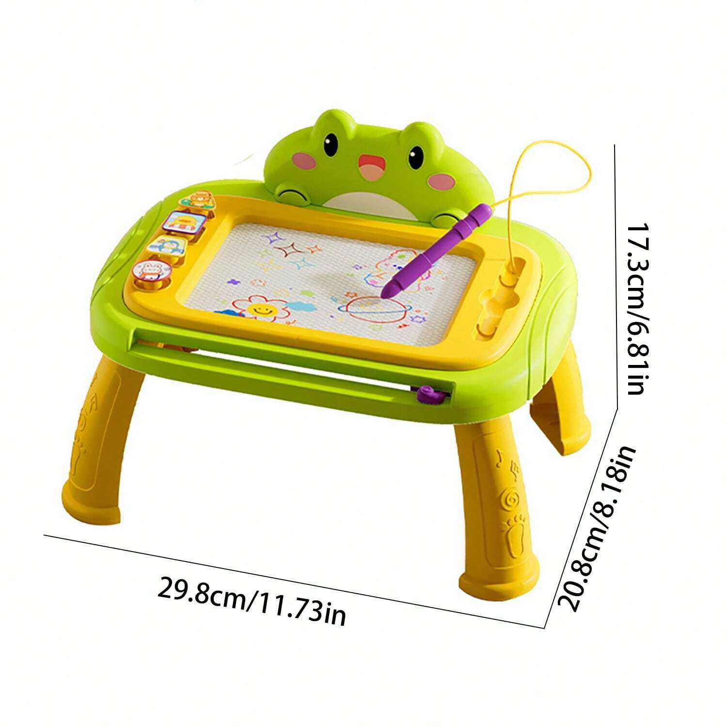 Children Early Education Magnetic Drawing Board Large Size Learning ...