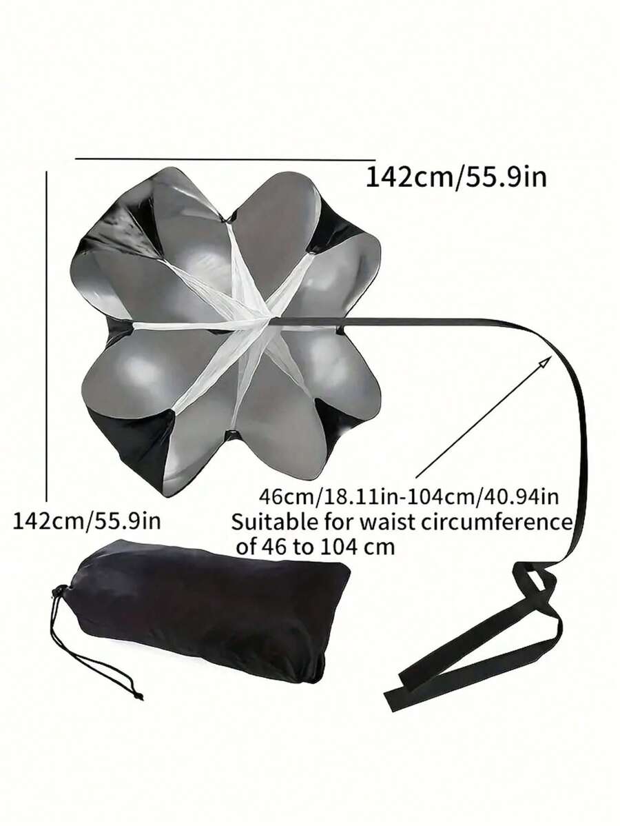1pc Fitness Training Equipment Resistance Parachute Training Parachute ...