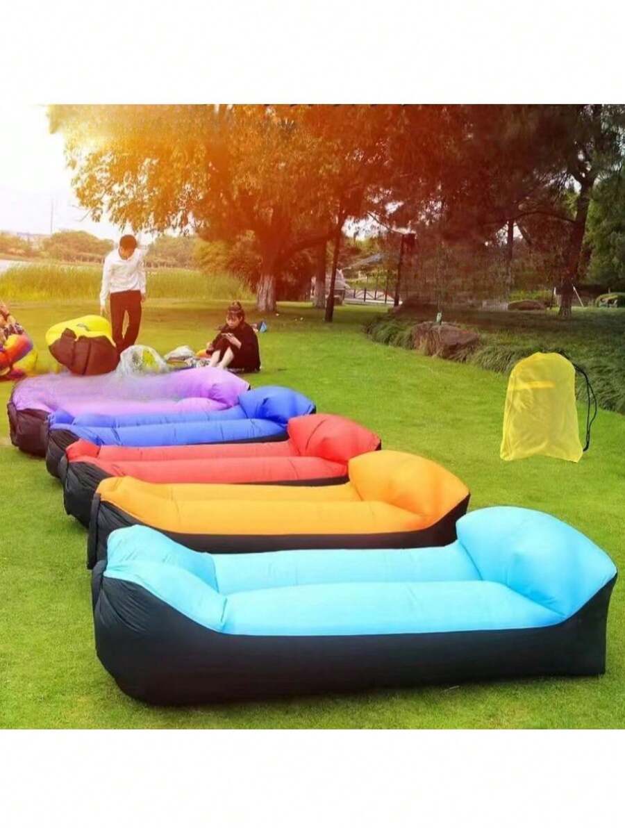 Outdoor Inflatable Slouchy Sofa, Foldable And Portable Air Mattress ...