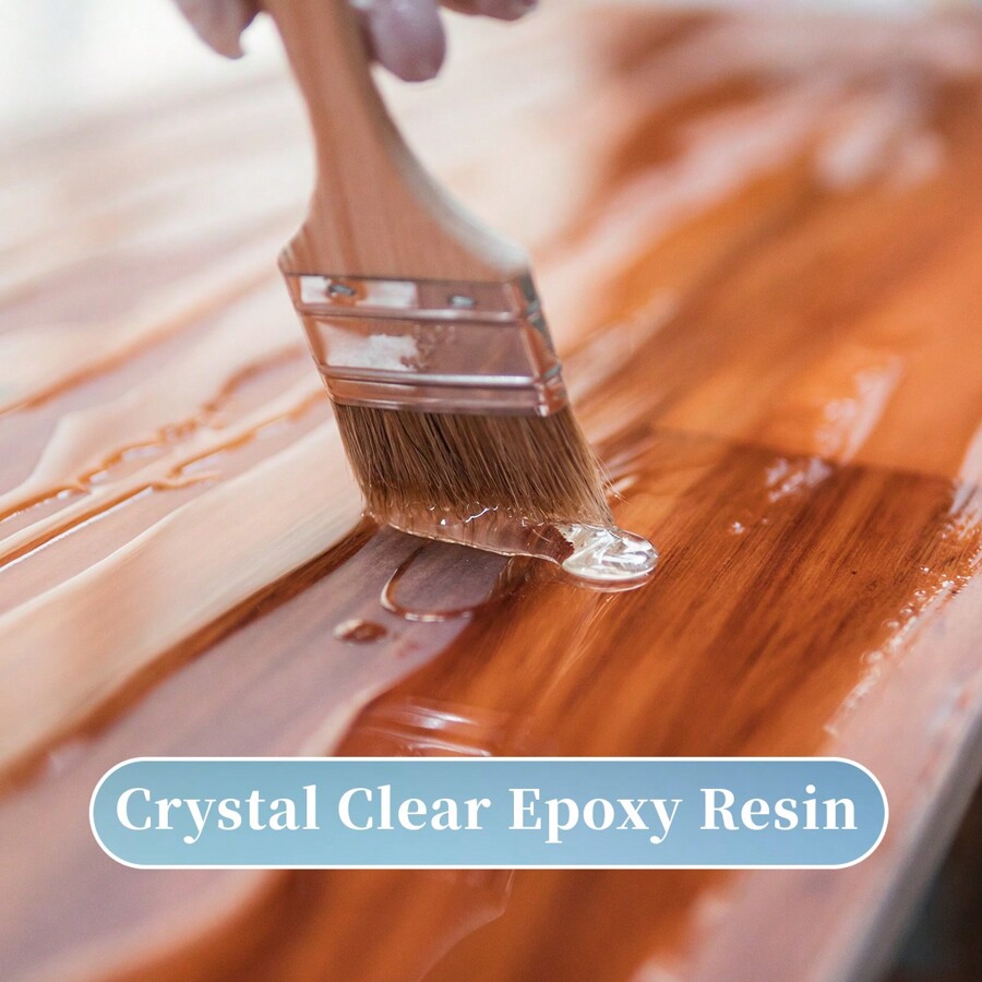 250ml/500ml Transparent Crystal Epoxy Resin Kit, Resin Liquid Gloves ...