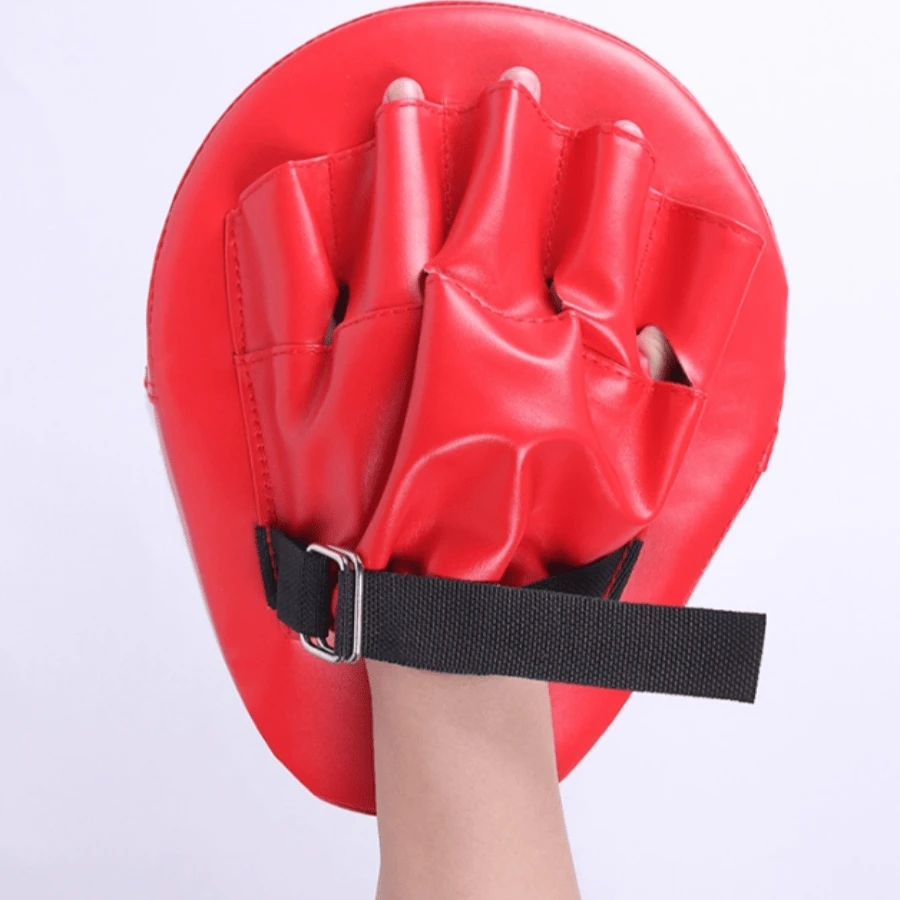 1pc Adult Martial Arts Training Sanda Punching Mitt, Curved Focus ...