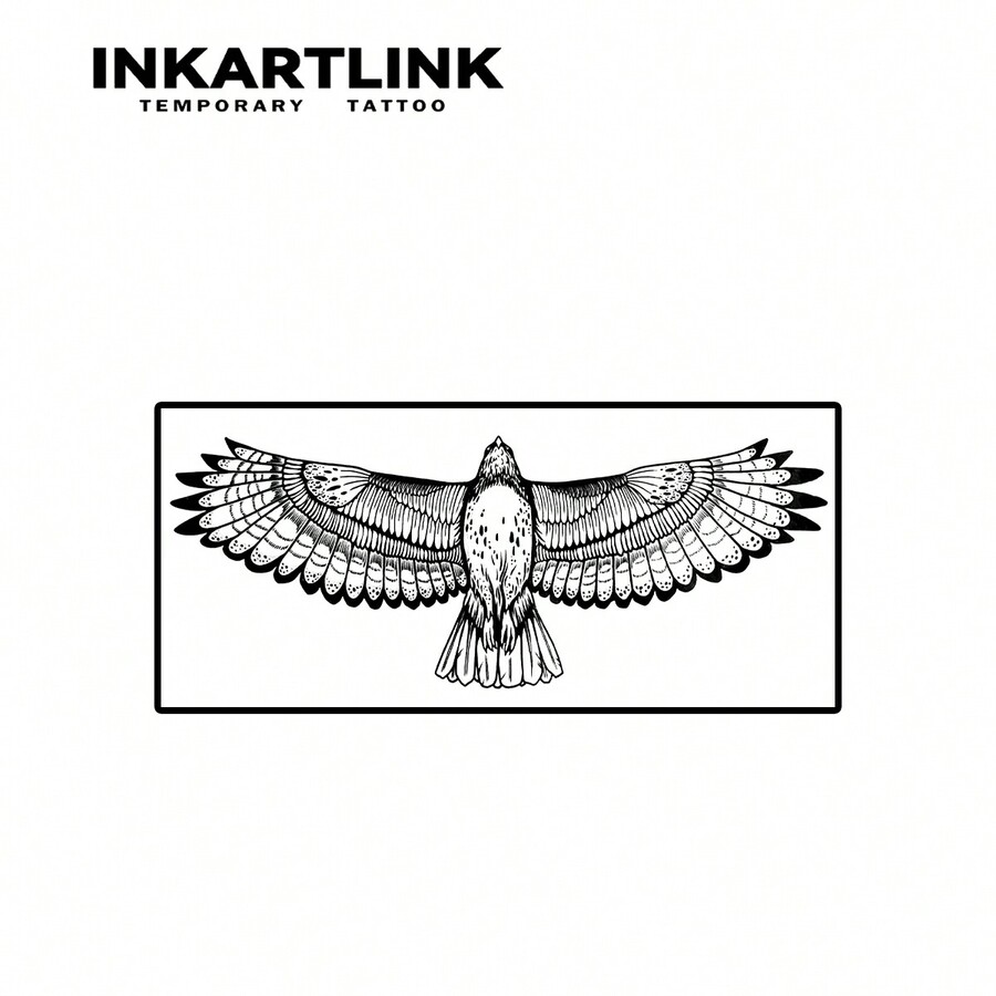INKARTLINK Revolutionary Technology Tattoo, Semi-Permanent Tattoo, Eagle, Inspiring Tattoo ...