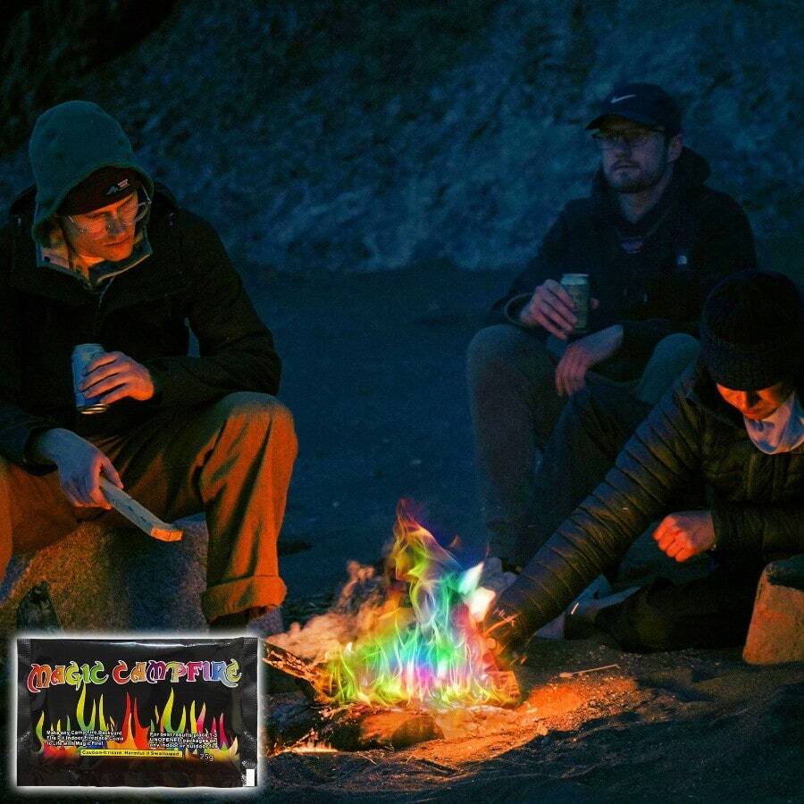 24pcs Magic Campfire Color Changing Pack Fire Pit, Fire Color Pack ...