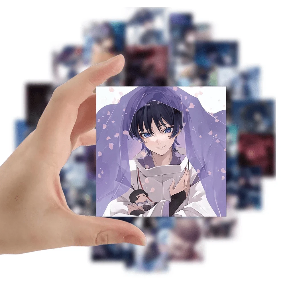 60PCS Genshin Impact Wanderer Scaramouche Stickers Decals Decoration ...