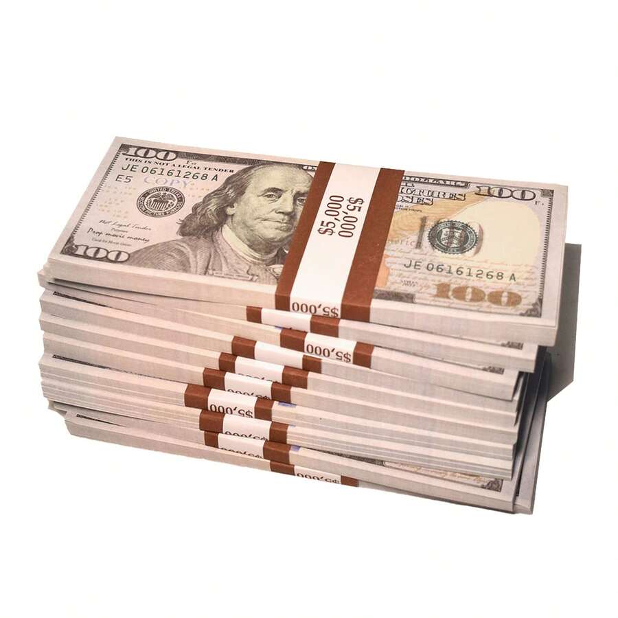 100 PIECES 15.6*6.5CM MINIATURE BANKNOTES, MOVIE SHOOTING MODEL, LITTLE ...