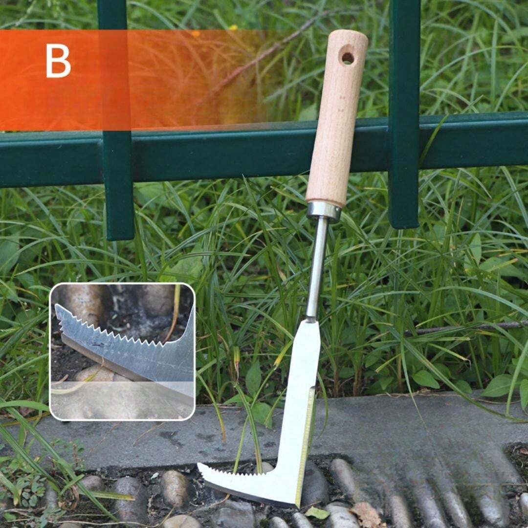 1pc Stainless Steel Lawn Mower Blade For Road Crack And Crevice Weeding ...