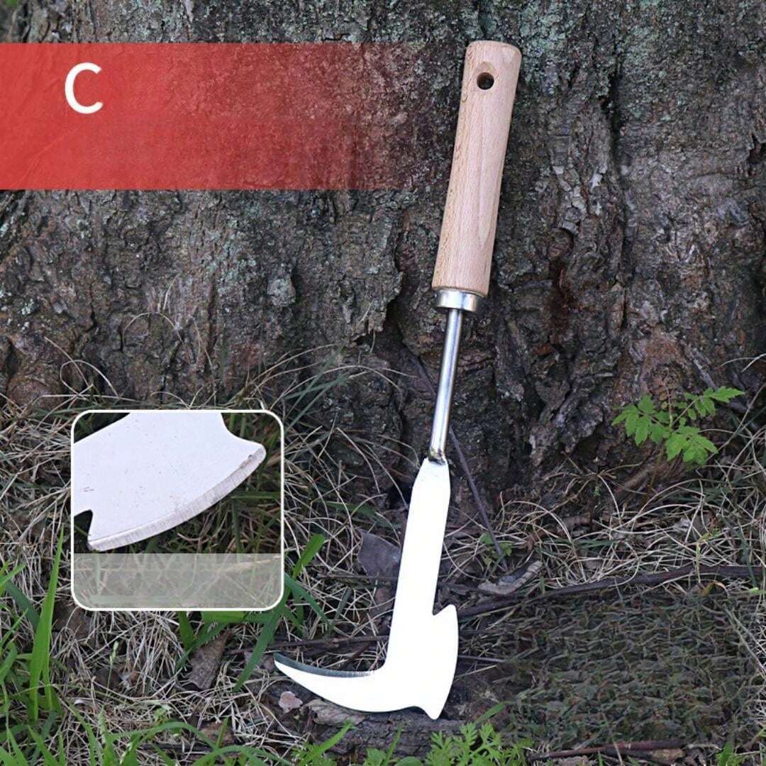 1pc Stainless Steel Lawn Mower Blade For Road Crack And Crevice Weeding ...