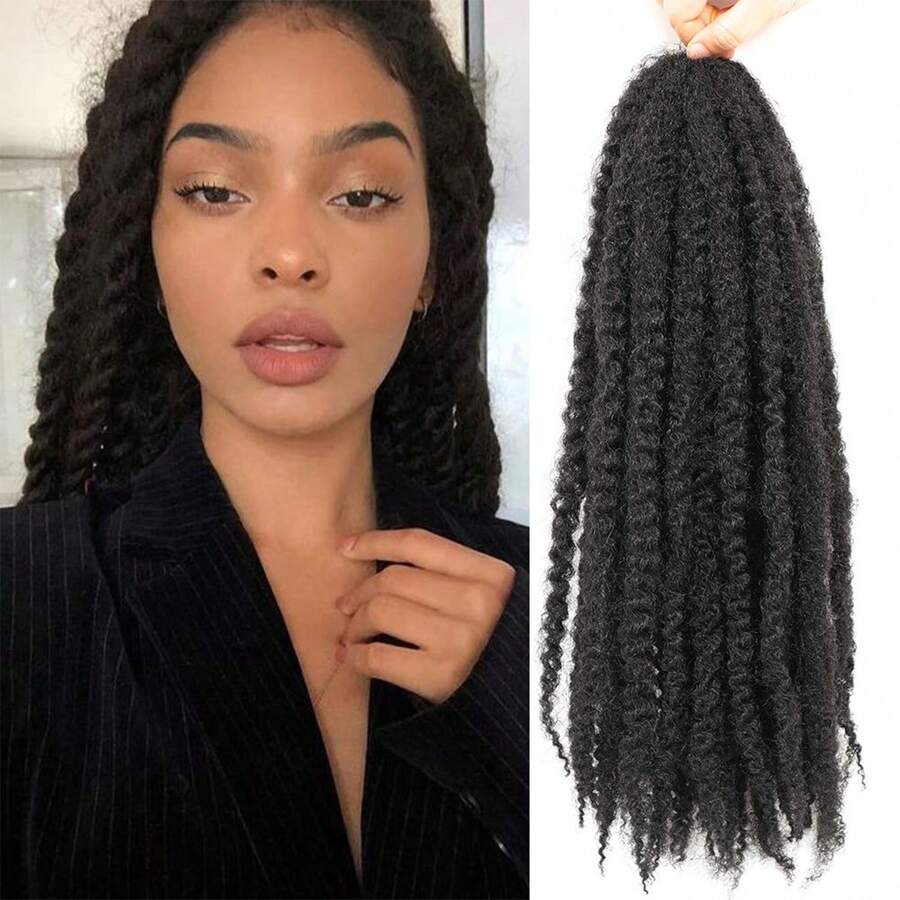1Pack Twist Braiding Hair Twist Hair Long Twist Hair Afro Kinky Curly ...