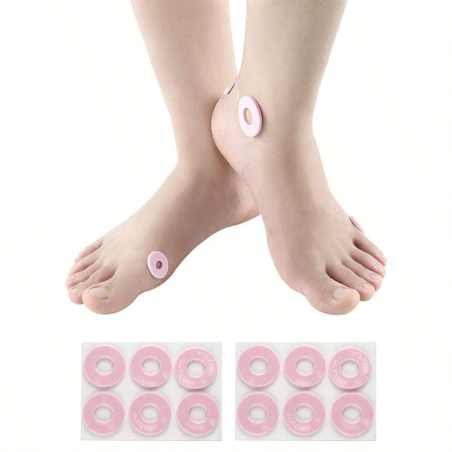 6pcs/12pcs Foot Protection Pads With Vibration Penetration, Foam ...