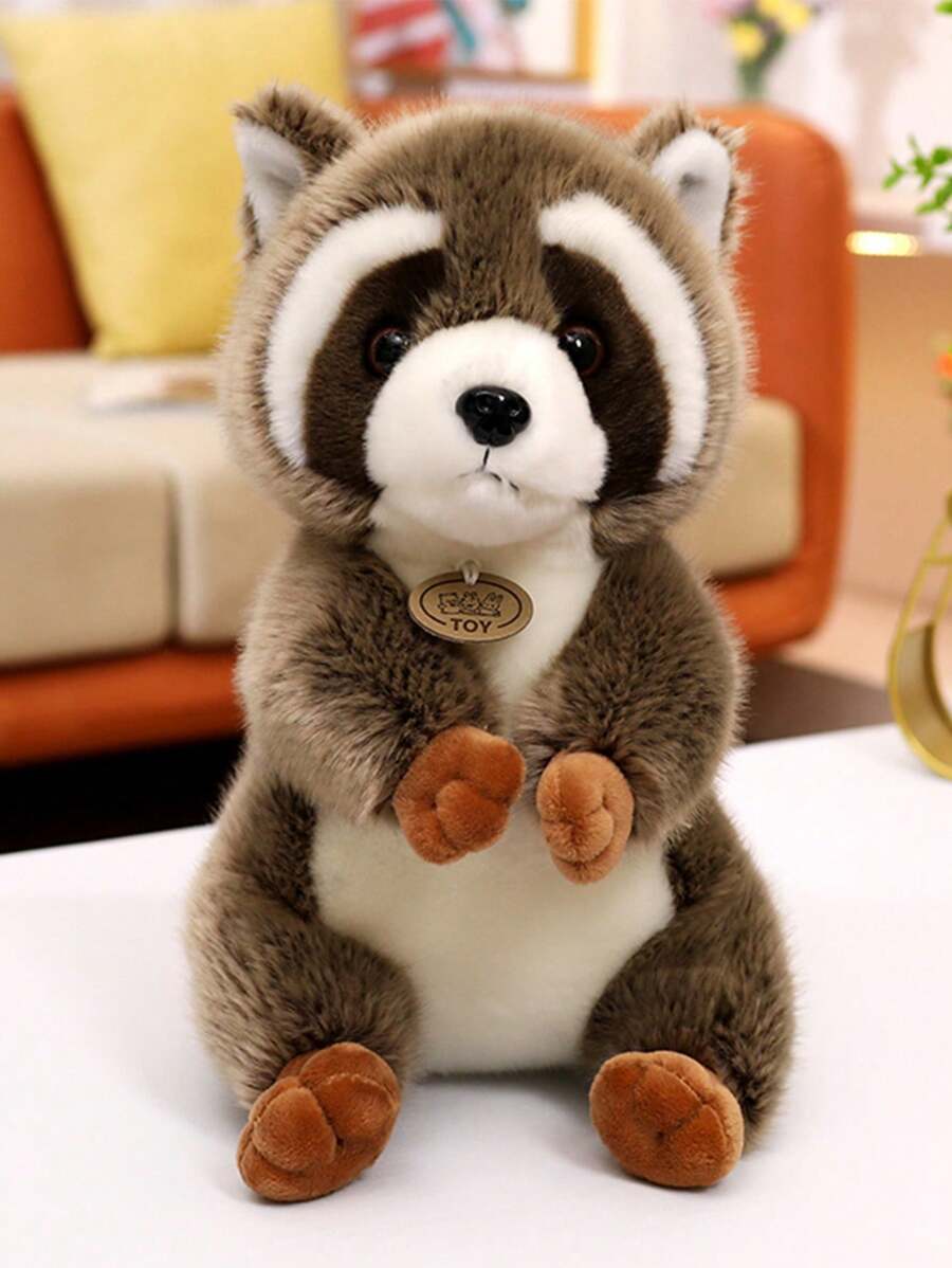 17cm/7inch Cute Raccoon Plush Toys Kawaii Stuffed Animal Toys Lovely ...