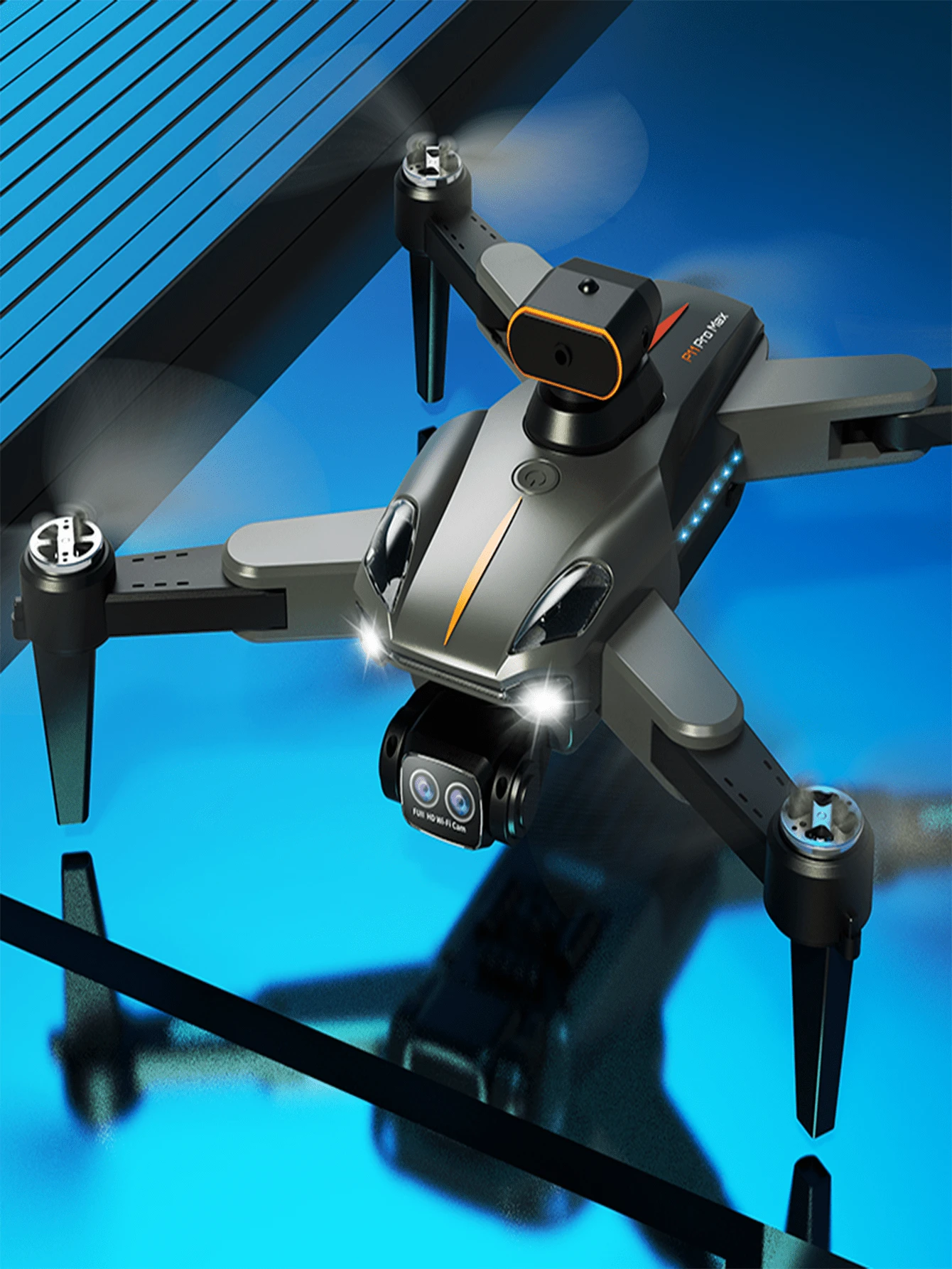 Drone pliable P11 avec évitement de collision sans balais, photographie ...