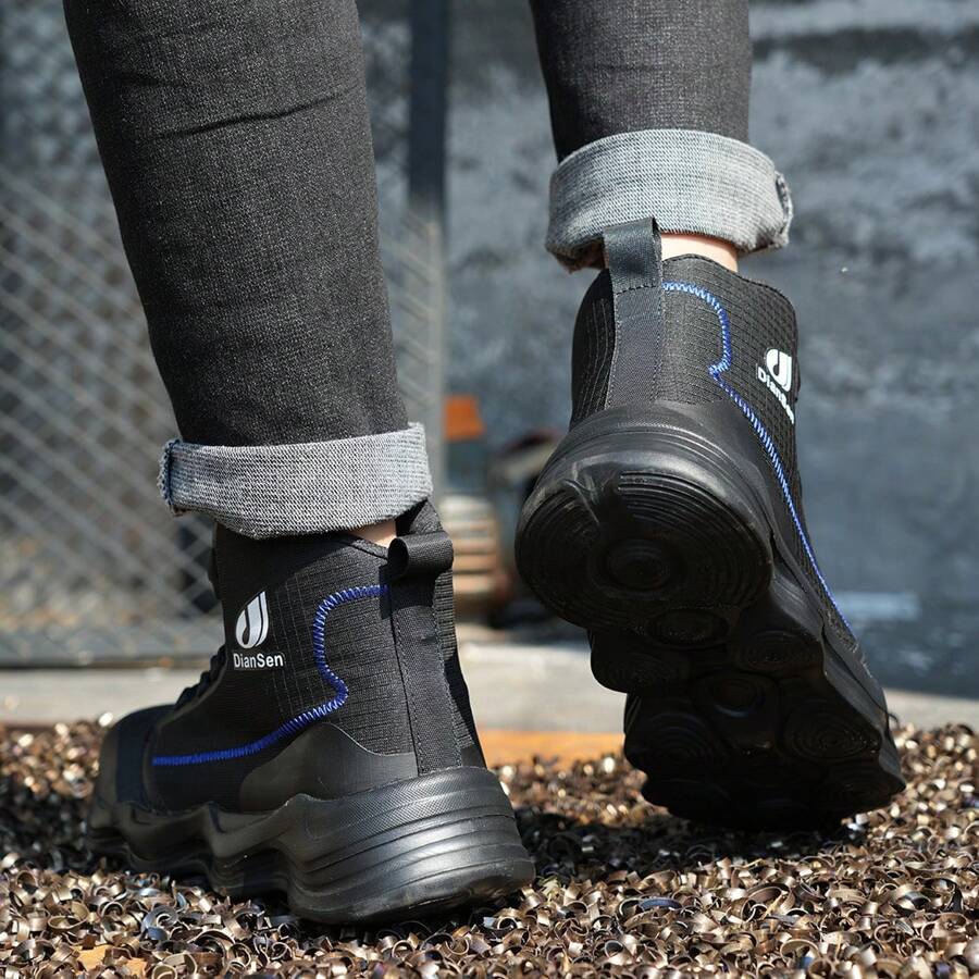 Steel Toe Sneakers For Men Indestructible Work Shoes Lightweight ...