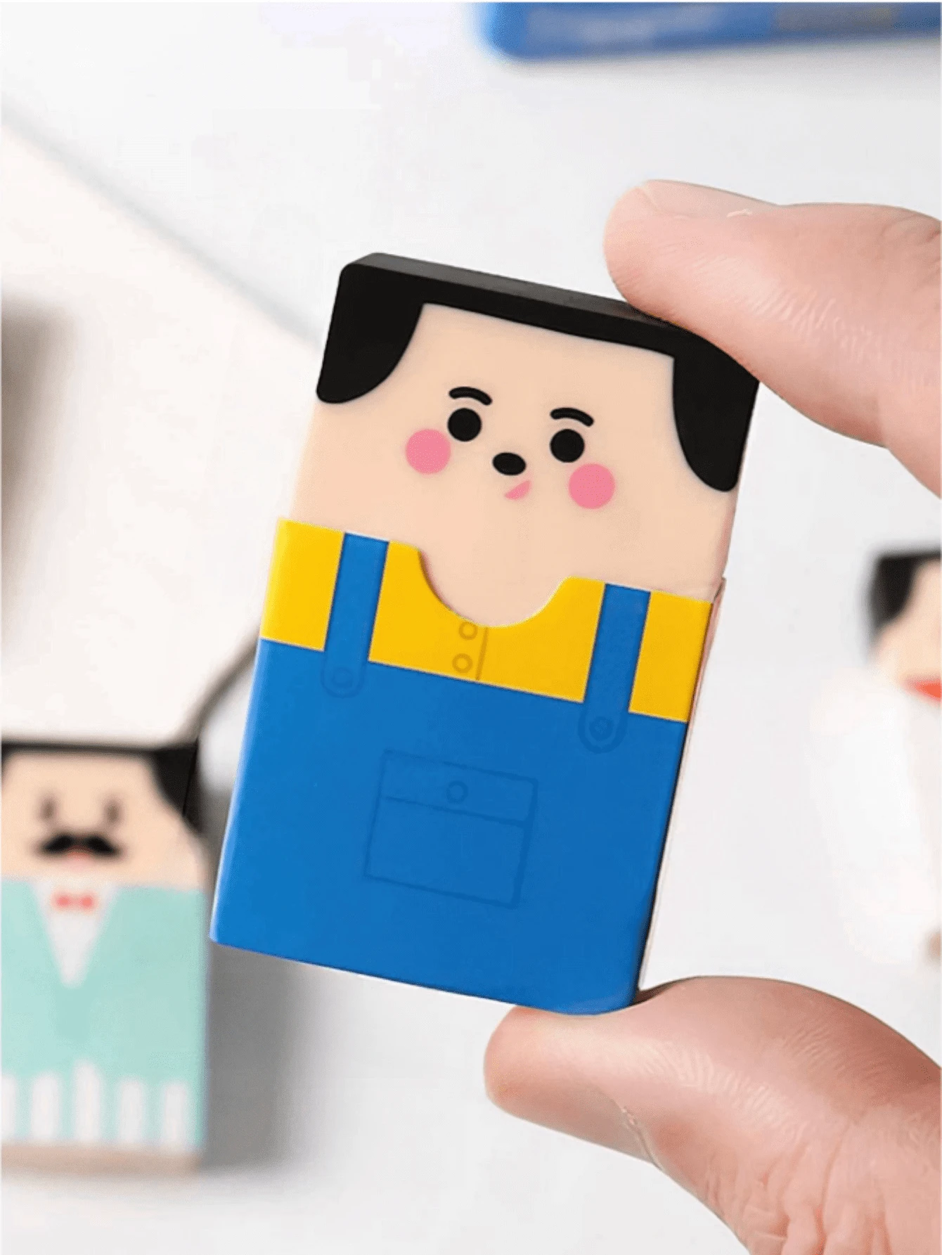 6 Cartoon Character Graphics Old Man Eraser, Cartoon Cute Student ...